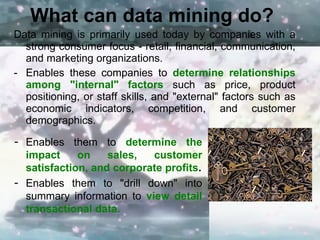 Data Mining | PPT