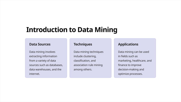 Basic concept of Data Mining and its applications | PPTX | Databases | Computer Software and ...