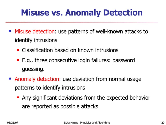 Data Mining And Intrusion Detection Ppt
