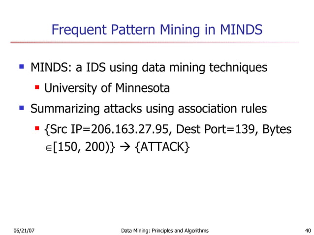Data Mining And Intrusion Detection Ppt