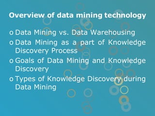 Data Mining Concepts | PPT | Databases | Computer Software and Applications