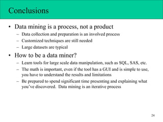 Data mining guest lecture (CSE6331 University of Texas, Arlington) 2004 ...