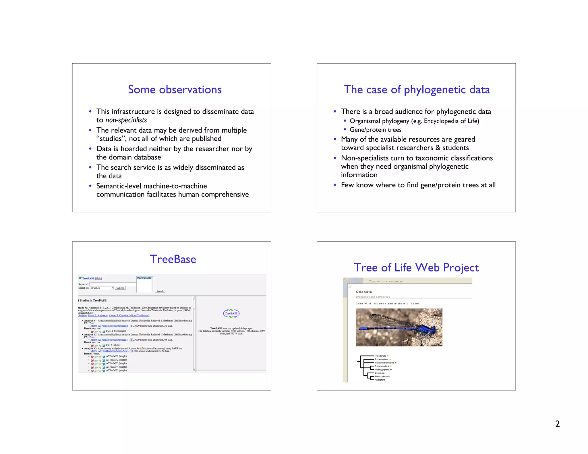 Data Mining GenBank for Phylogenetic inference - T. Vision | PPT