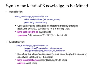 Data mining-primitives-languages-and-system-architectures2641 | PPT
