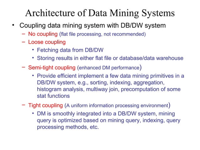 Data mining-primitives-languages-and-system-architectures2641 | PPT