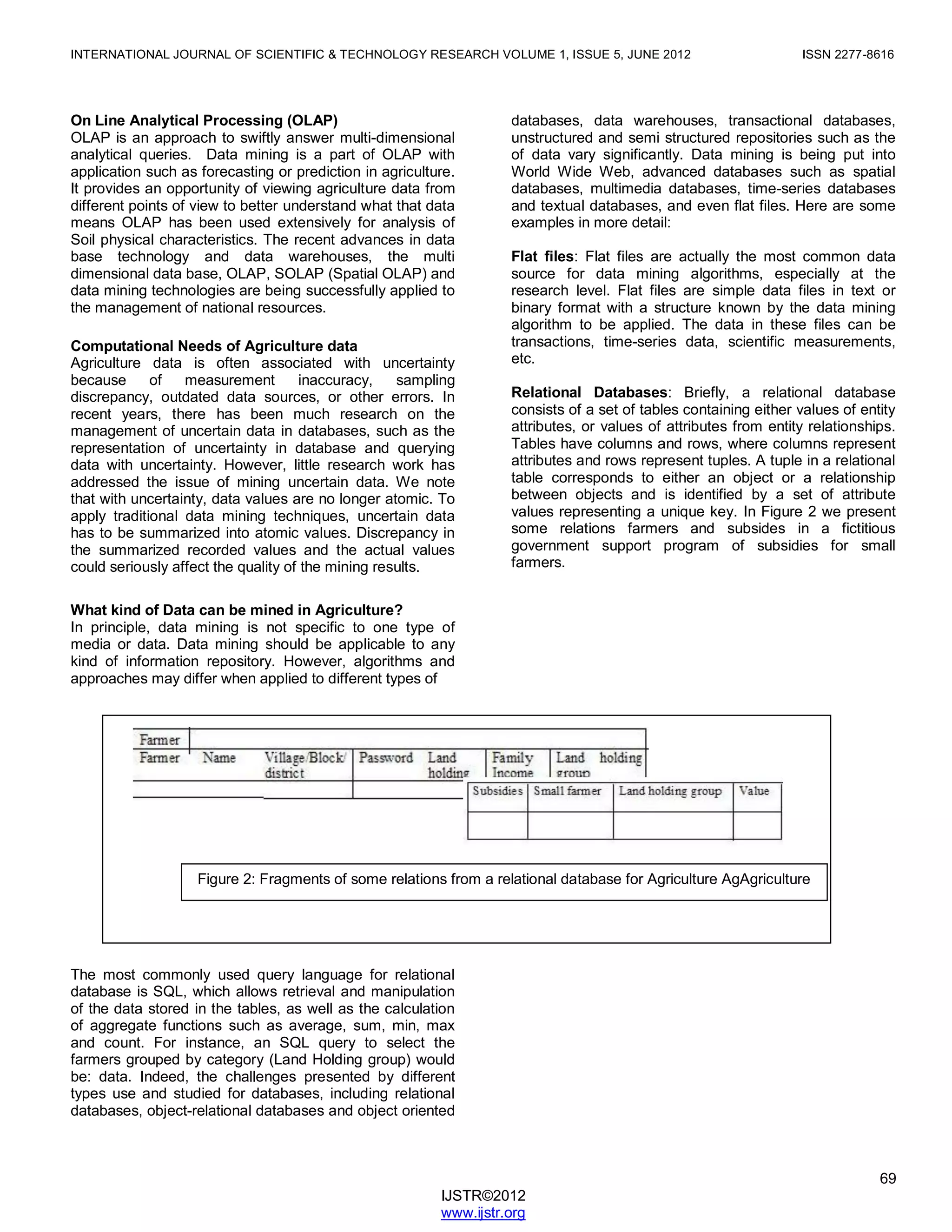 Data-Mining-Techniques-A-Tool-For-Knowledge-Management-System-In-Agriculture.pdf | Agriculture ...