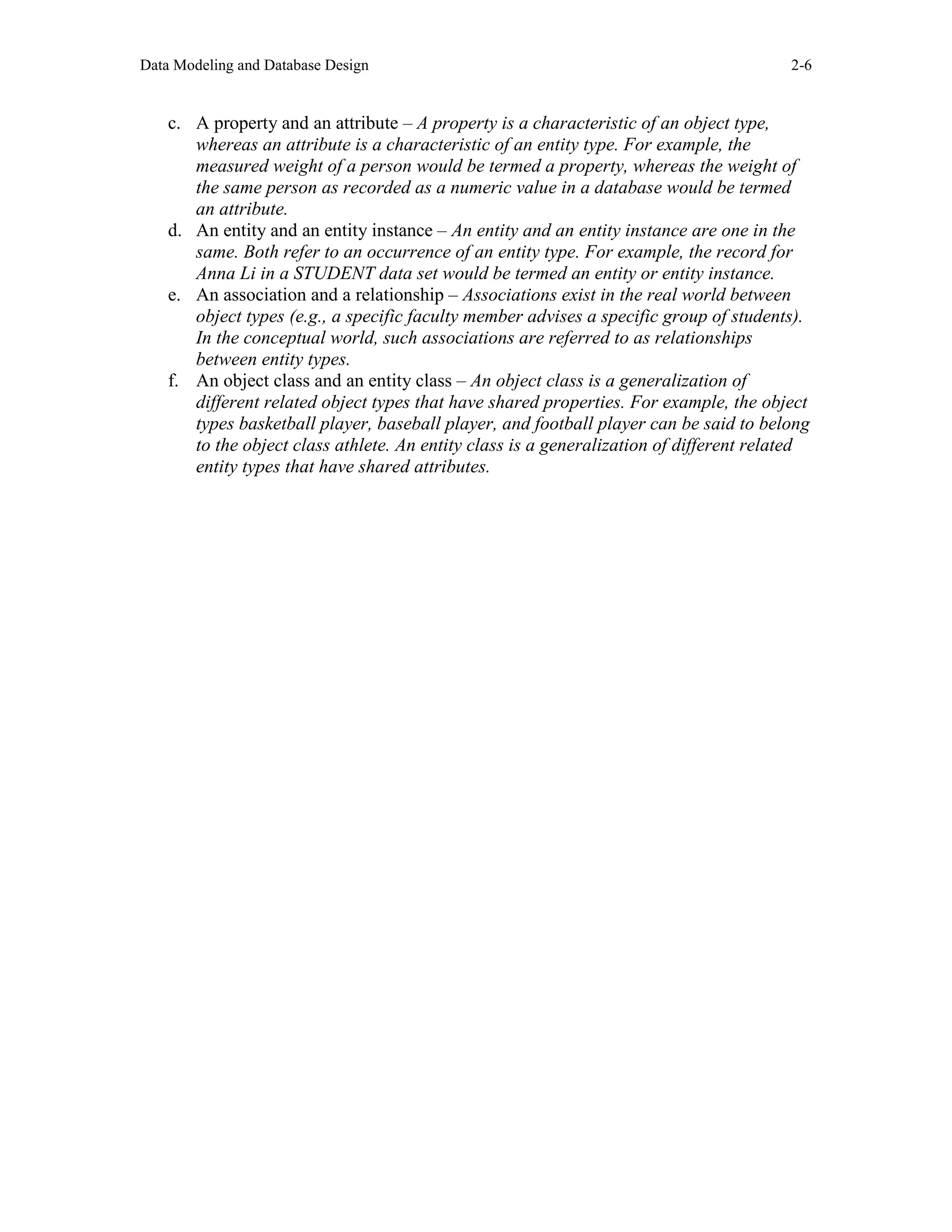 Data Modeling and Database Design 2nd Edition by Umanath Scamell ...