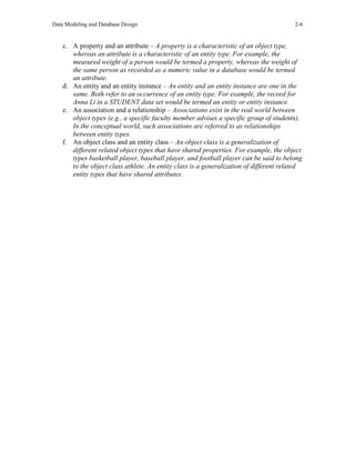 Data Modeling and Database Design 2nd Edition by Umanath Scamell Solution Manual | PDF | Free ...