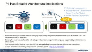 Data Plane Evolution: Towards Openness and Flexibility | PPT