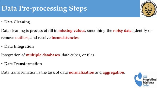 Data preprocessing using Machine Learning | PDF | Databases | Computer Software and Applications