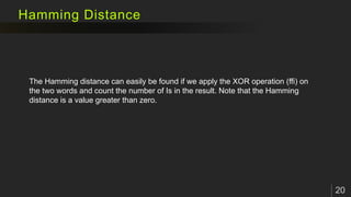 Phase Modulation , Error, Hamming Distance , GSM -Data Communication | PPT