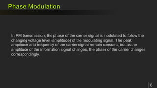 Phase Modulation , Error, Hamming Distance , GSM -Data Communication | PPTX