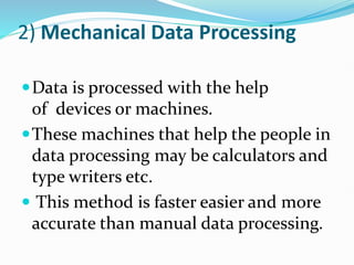 Data-Processing in Industrial Artsbnbmnjkmnnn | PPT