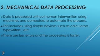 Data processing in community diagnosis after data collection | PDF