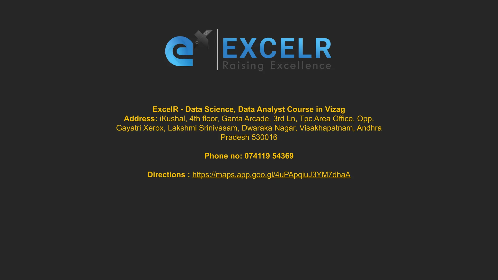 Data-Science-Classes-Presentation ExcelR solutions.pptx | Free Download