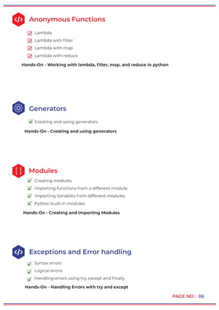 Codegnan- Data Science training in Hyderabad (curriculum) | PDF