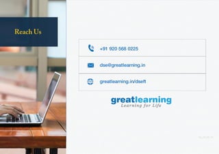 Data science engineering full time program brochure | PDF