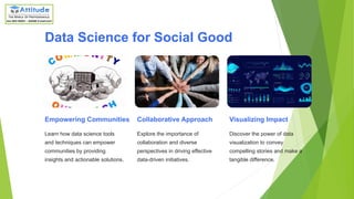 Data Science For Social Good Transforming Communities Through Knowledge