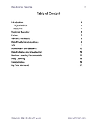 data-science-roadmap Mục tiêu hướng tới Data Science | PDF