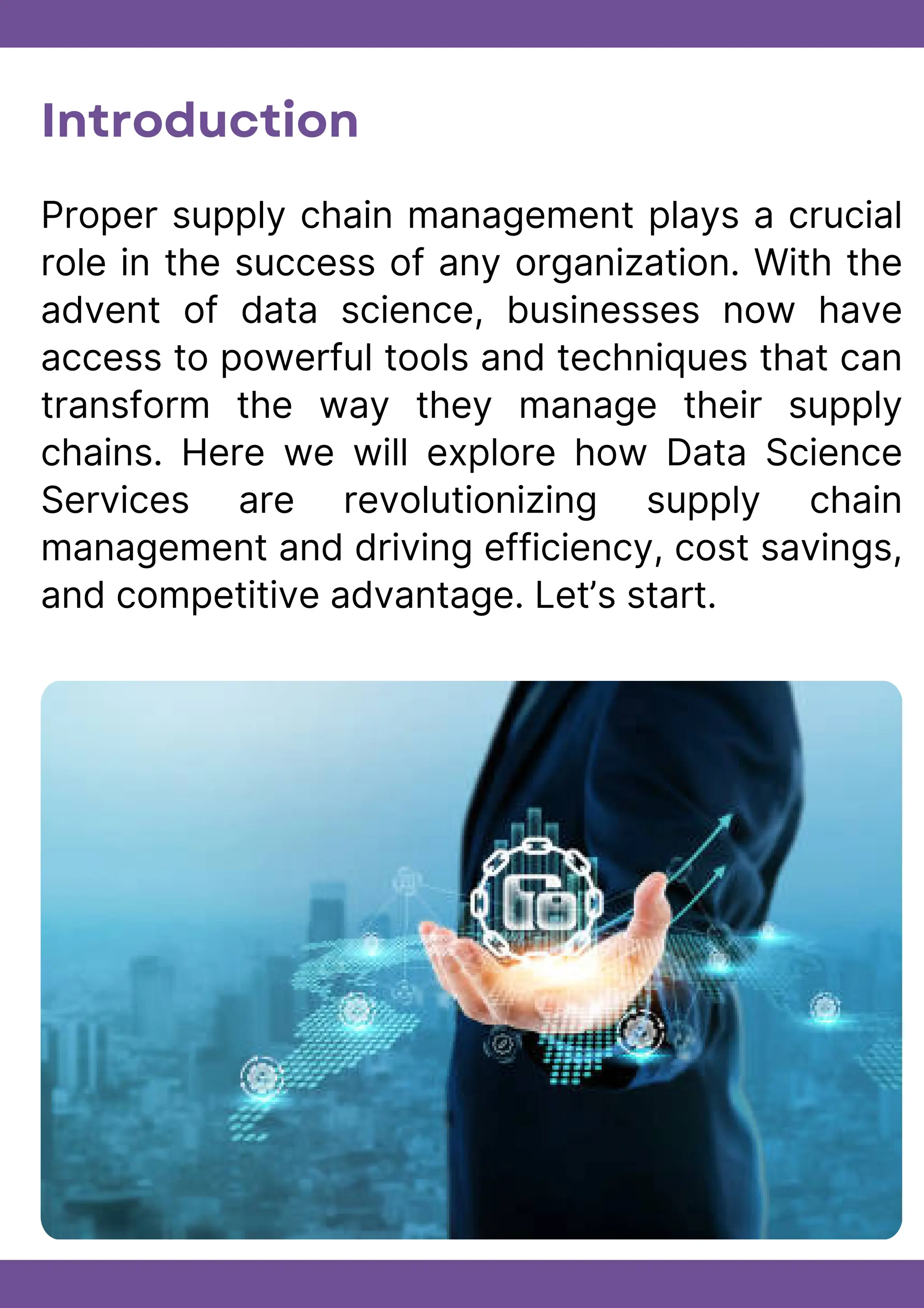 How Data Science Services Are Revolutionizing Supply Chain Management ...