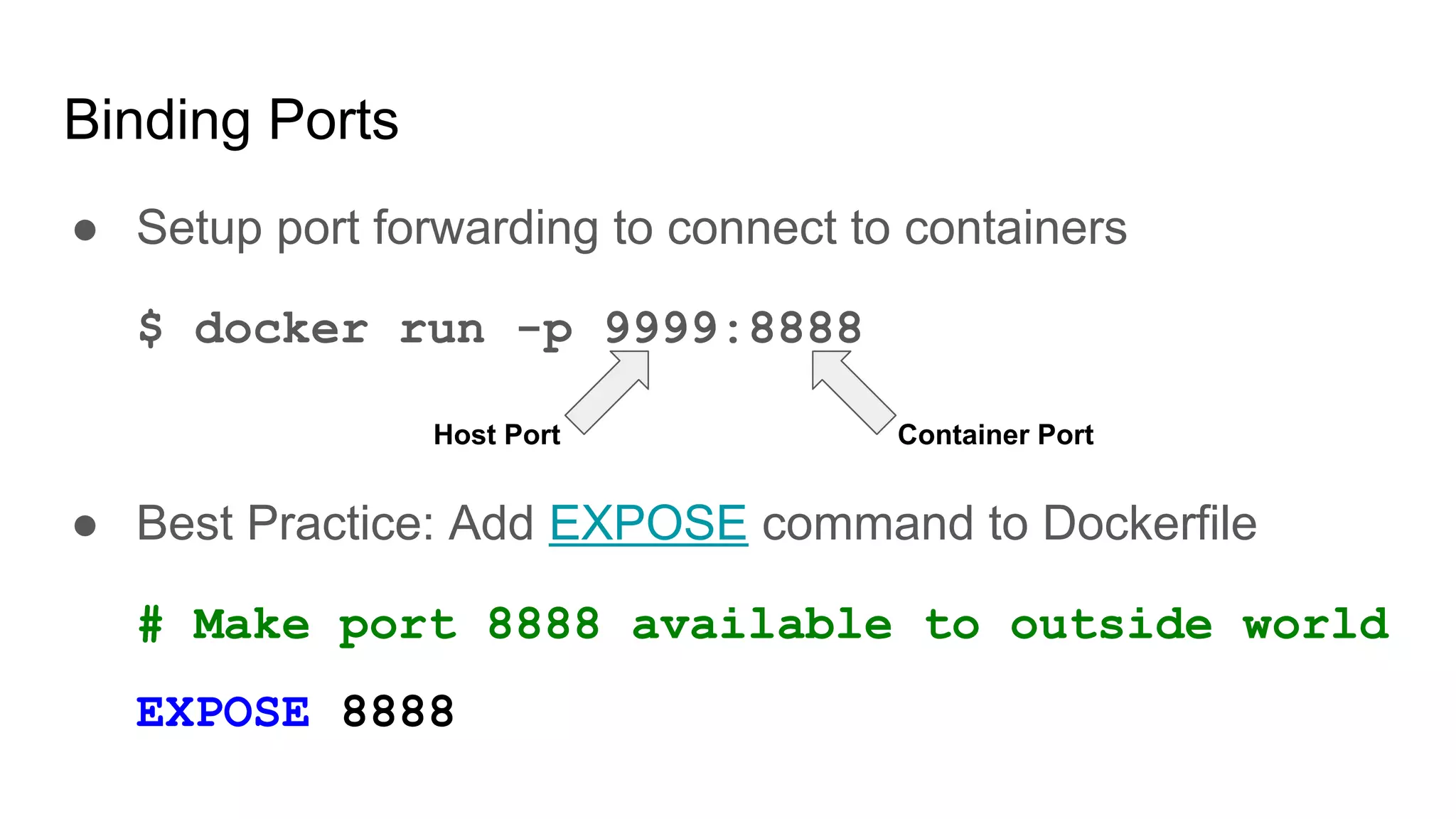 Data Science Workflows Using Docker Containers Ppt