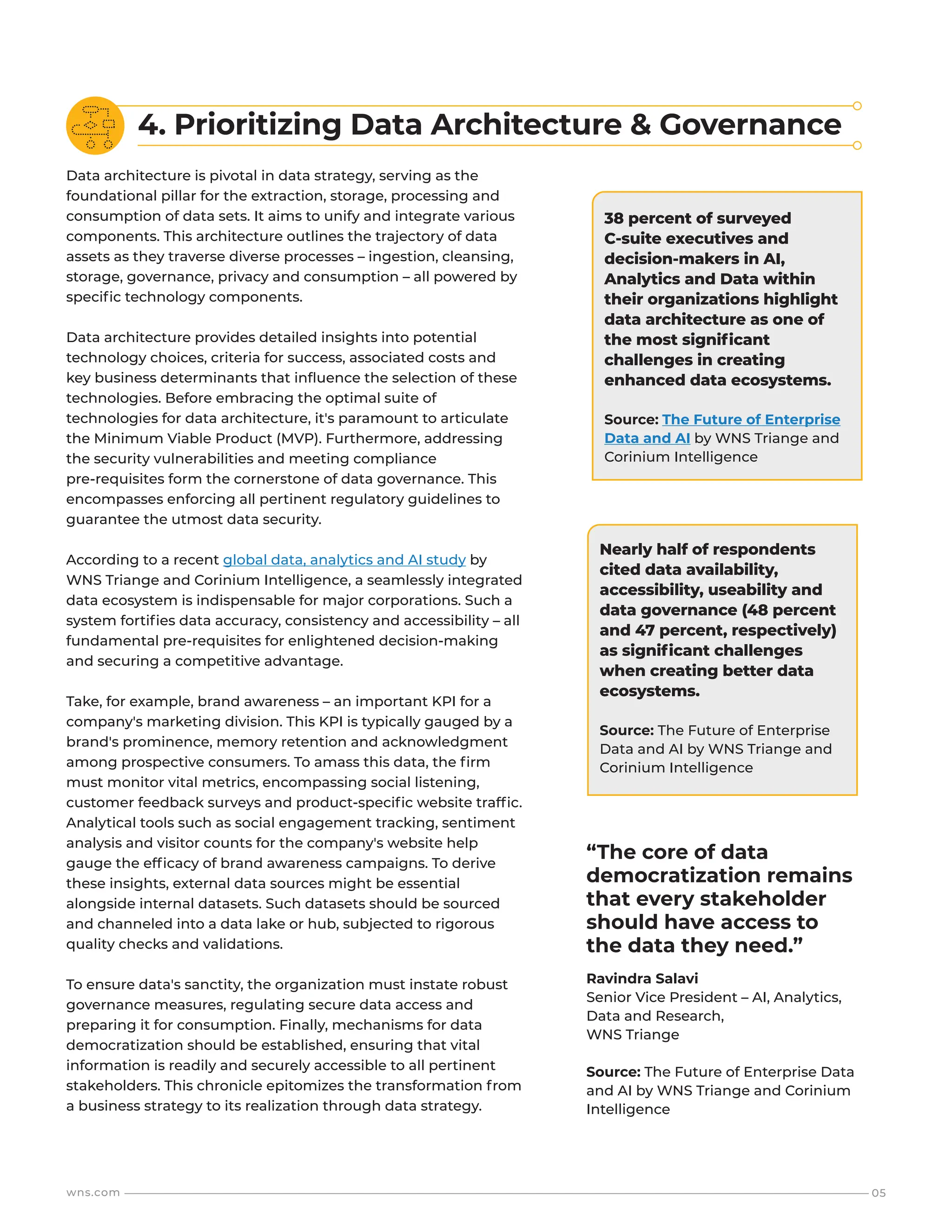 Bridging the Gap Between Business Objectives and Data Strategy | PDF