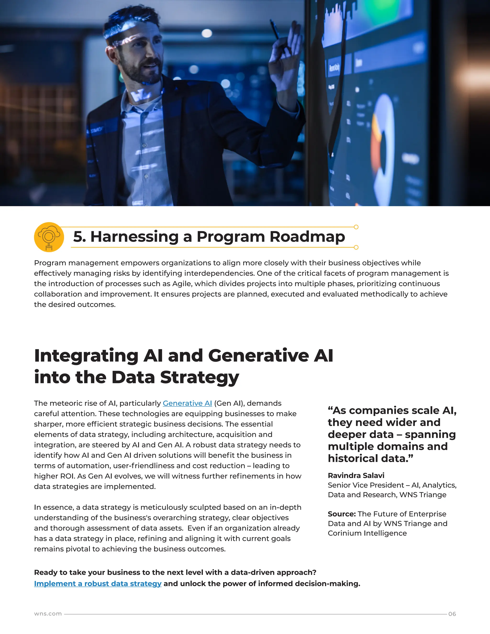 Bridging the Gap Between Business Objectives and Data Strategy | PDF