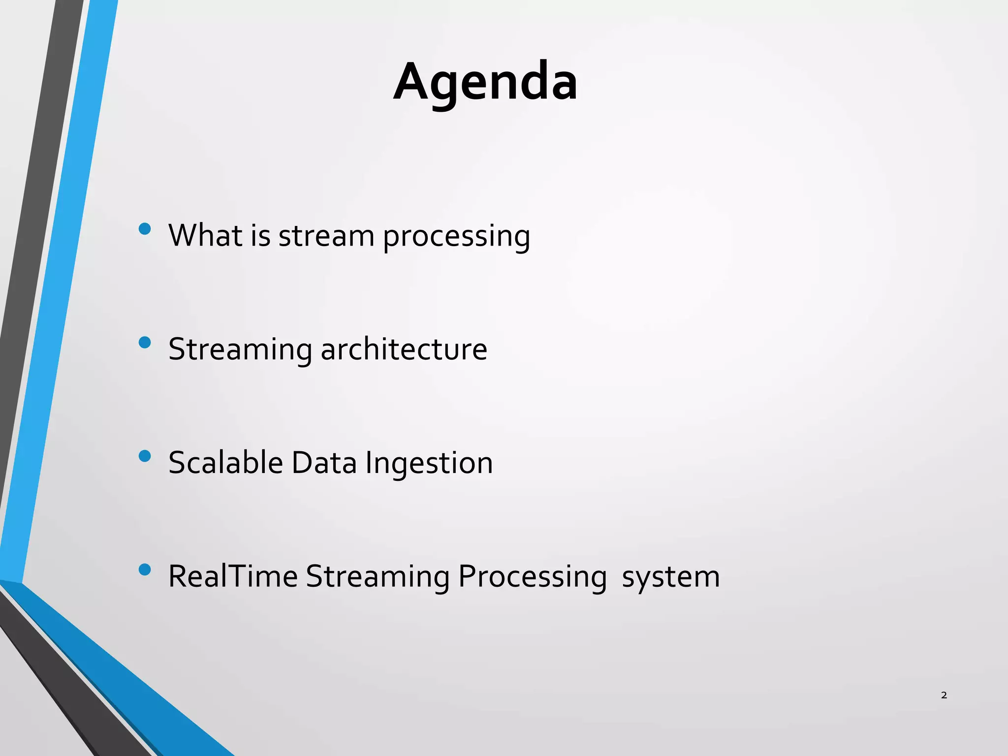 Building Distributed Data Streaming System | PPT