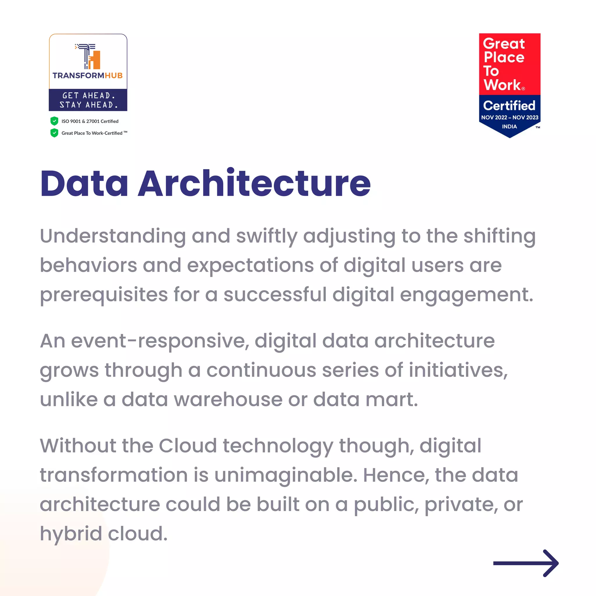 Data Architecture In the age of Digital Transformation | PDF