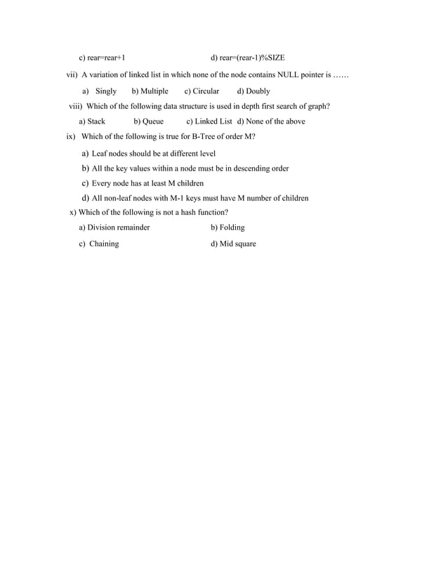 Data-Structure-Algorithms-.docx | Programming Languages | Computing