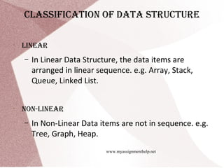 Learn Data Structures With Myassignmenthelp.Net