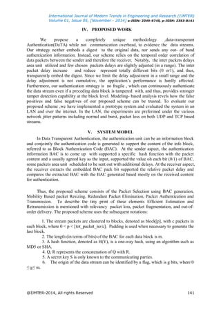 DATA TRANSPARENT AUTHENTICATION USING QOD IN HYBRID NETWORKS | PDF