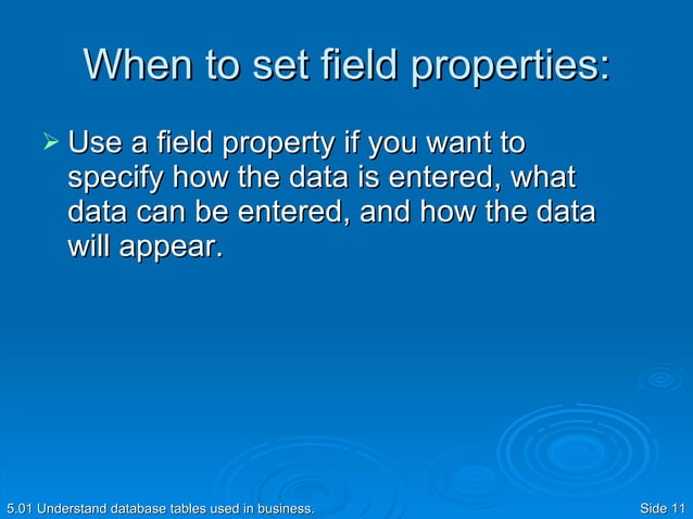 Data Types And Field Properties | PPT