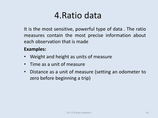 Data types of measurement scales | PPTX
