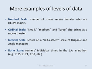 Data types of measurement scales | PPTX