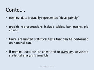 Data types of measurement scales | PPTX