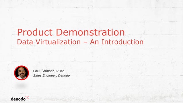 Data Virtualization An Introduction Pdf