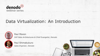 Data Virtualization: An Introduction | PPT