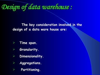 Data Warehouse | PPT | Databases | Computer Software and Applications