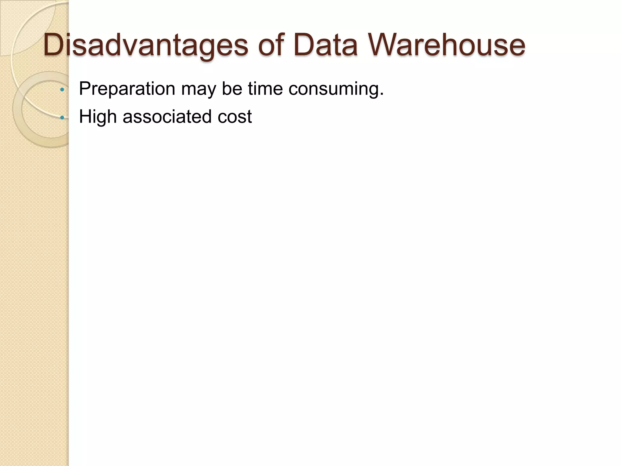 Introduction to Data Warehousing | PPT
