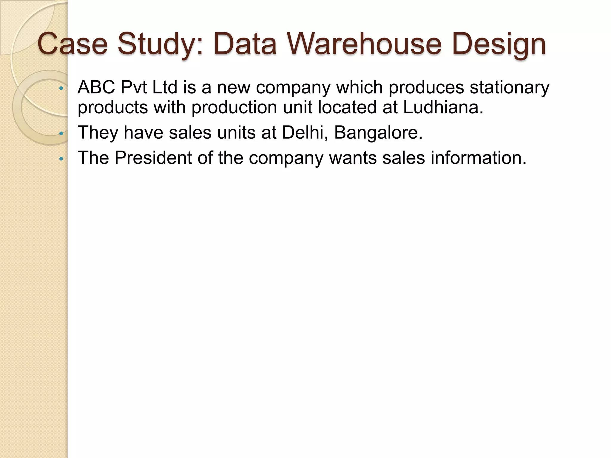 Introduction to Data Warehousing | PPT