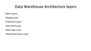 Data warehouse architecture | PPT