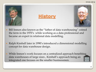 Data warehousing | PPTX