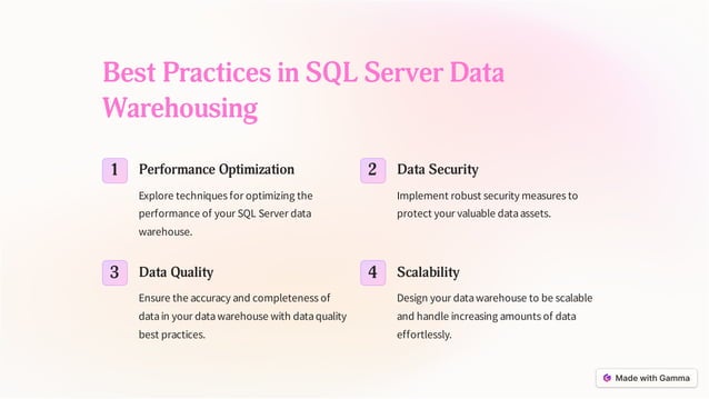 Unlocking Insights: The Comprehensive Guide to Data Warehousing with SQL Server | PPT