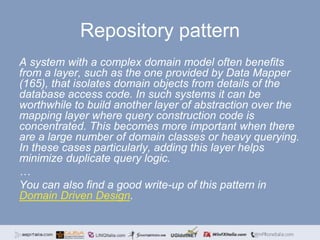 Build a LINQ-enabled Repository | PPTX | Databases | Computer Software ...