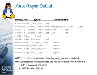 Debugging linux kernel tools and techniques | PDF | Operating Systems | Computer Software and ...
