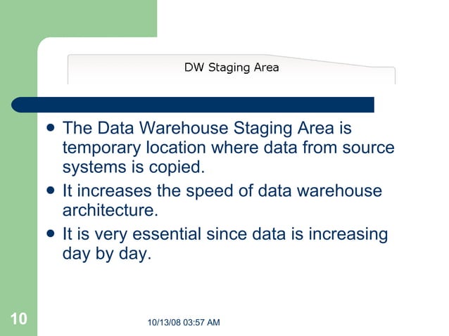 DATA WAREHOUSING AND DATA MINING | PPT
