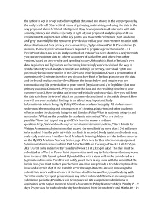 DATA4000 Individual Report and Individual Presentation.docx