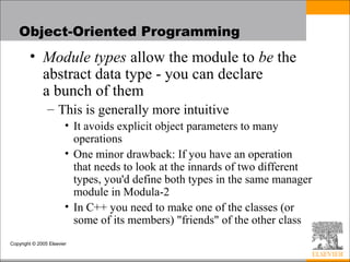 Data abstraction and object orientation | PPT
