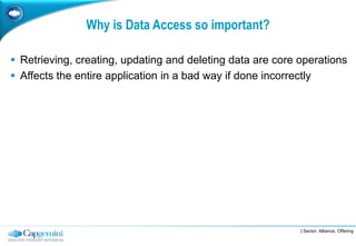 Data Access - Best Practice | PPTX